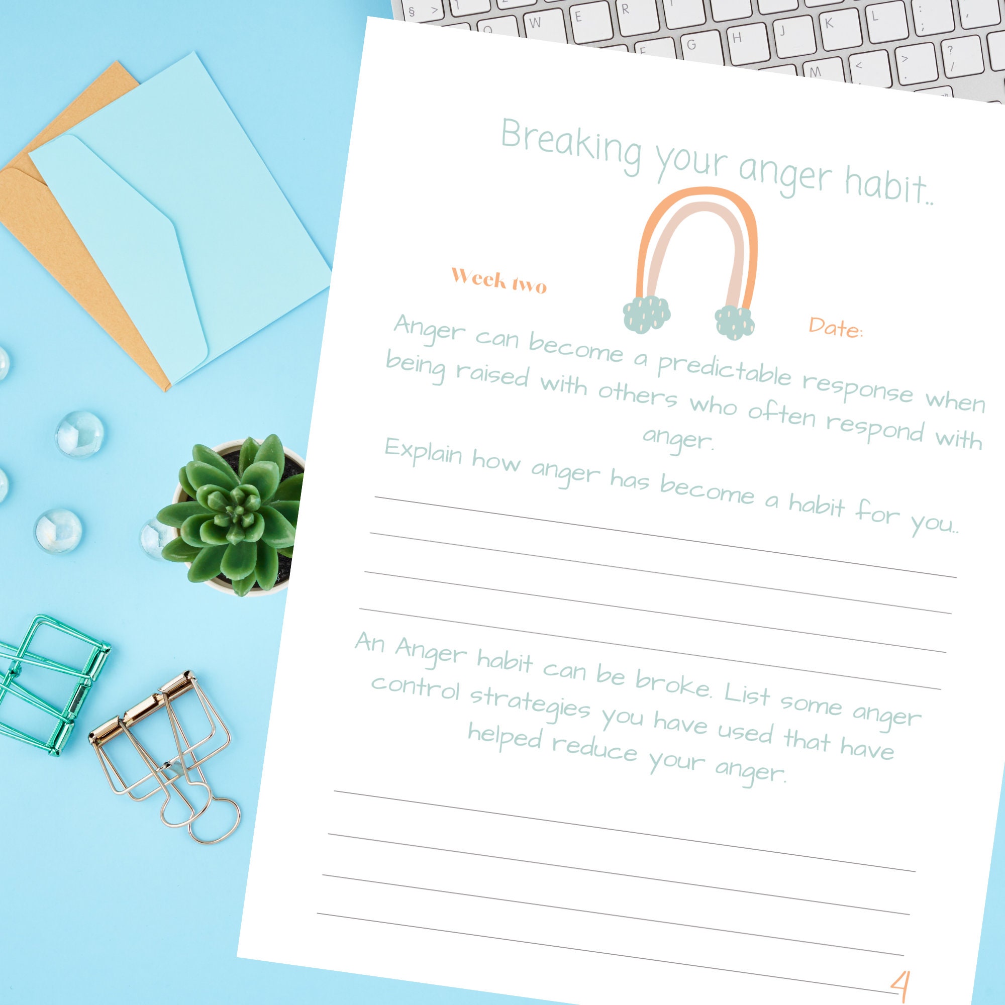 Anger Management Mental Health Journal Irritability - Etsy