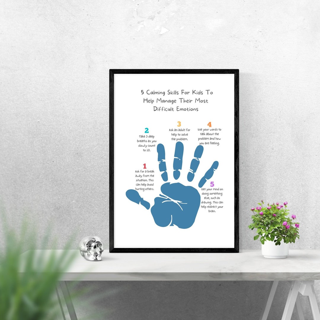 Elementary Students Cope, Kids Social Skills Poster, School Counselor ...