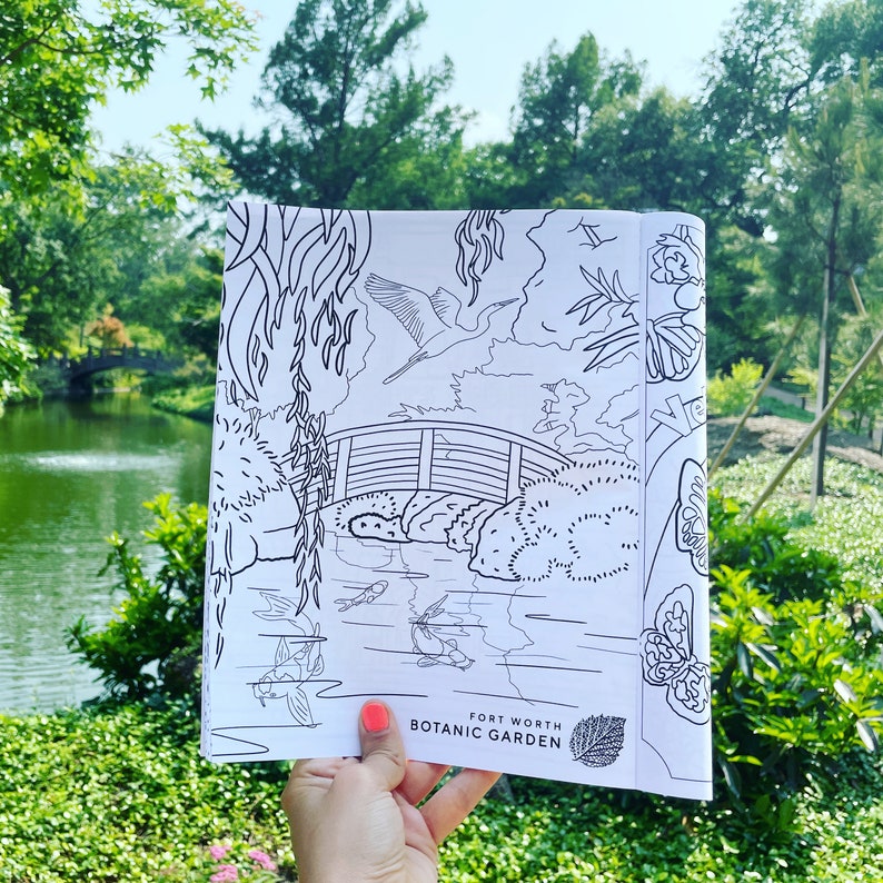 The Fort Worth Coloring Book - Etsy