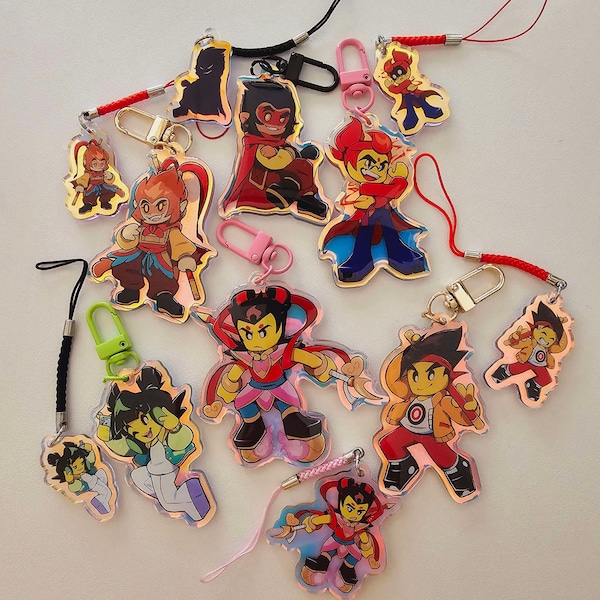 Monkie Kid Keychain - Etsy