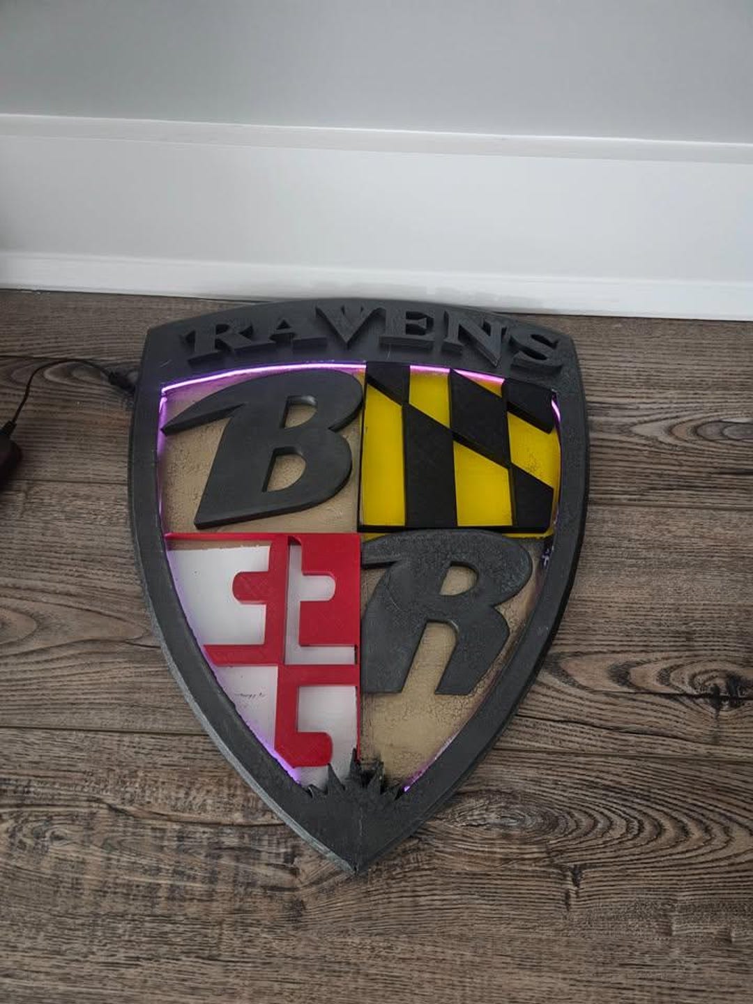 Ravens 3D Printed Shield - Etsy