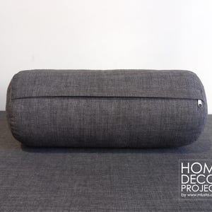 Easy Bolster Pillow Case Pattern PDF, Round Armrest Cushion Cover ...