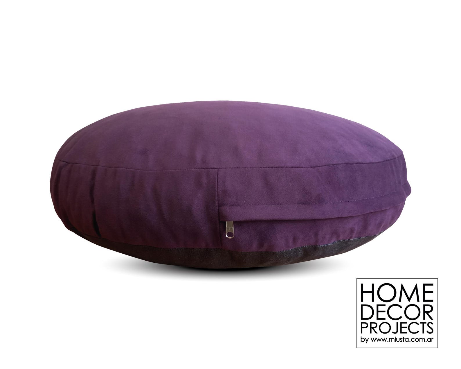 DIY Pouf Floor Cushion Sewing Pattern, Meditation Round Seat or Floor ...