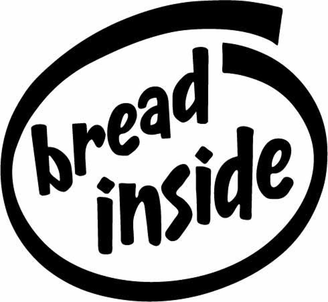 Funny Bread Bin Label Digital Download- 'intel Inside' Parody Label ...