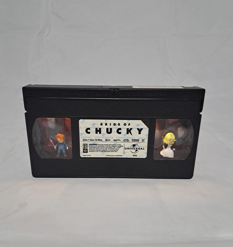 Bride of Chucky VHS Diorama - Etsy