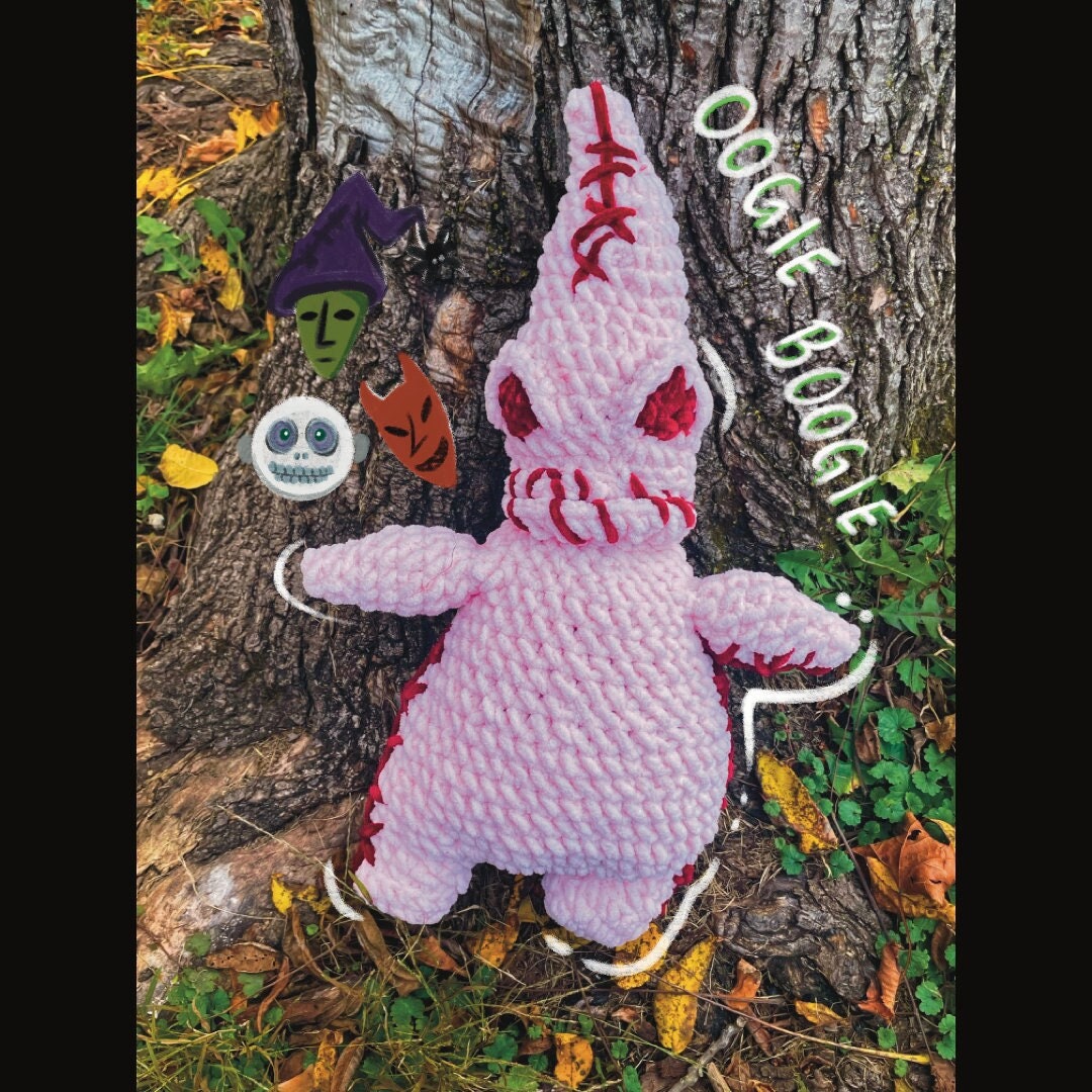 Nightmare Before Christmas Oogie Boogie Pink Kawaii Horror Kid Birthday ...