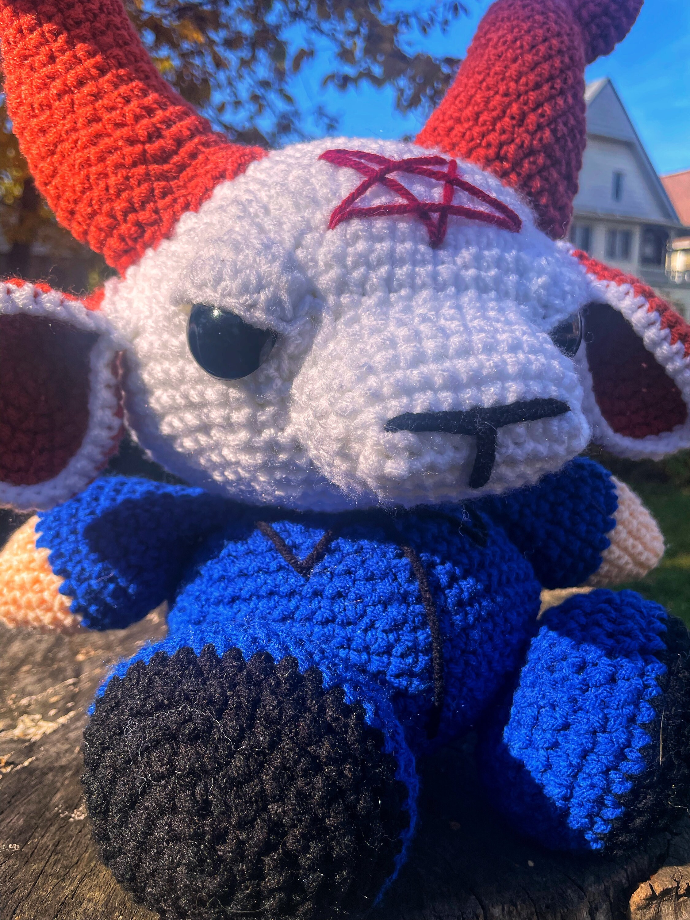 Crochet Michael Myers Baphomet Black Phillip Horror Art Inspired ...