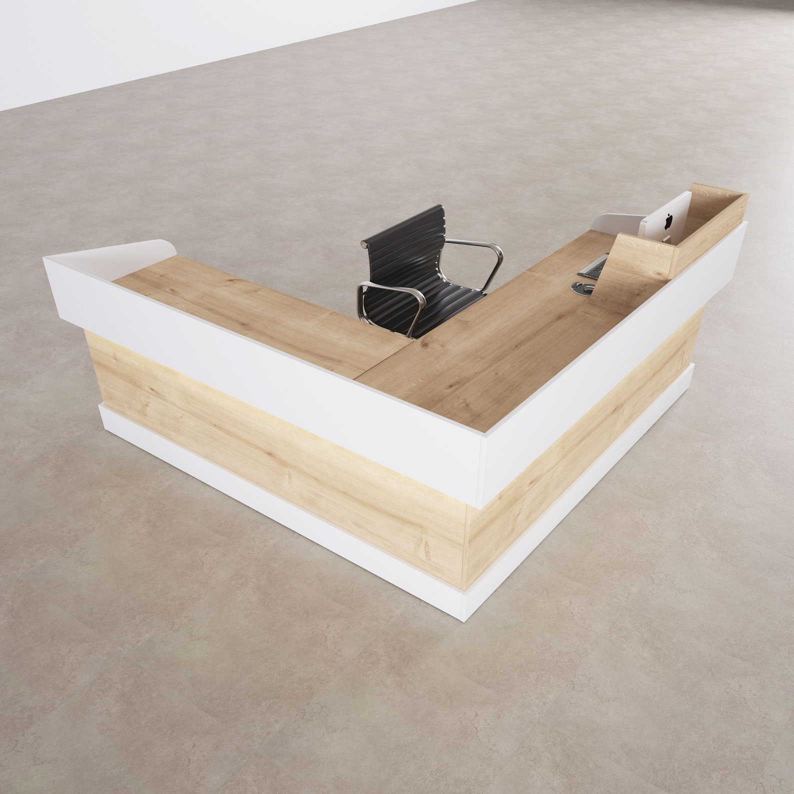 Reception Desk Model 1 Mutli Color Options Reception Desk L - Etsy UK