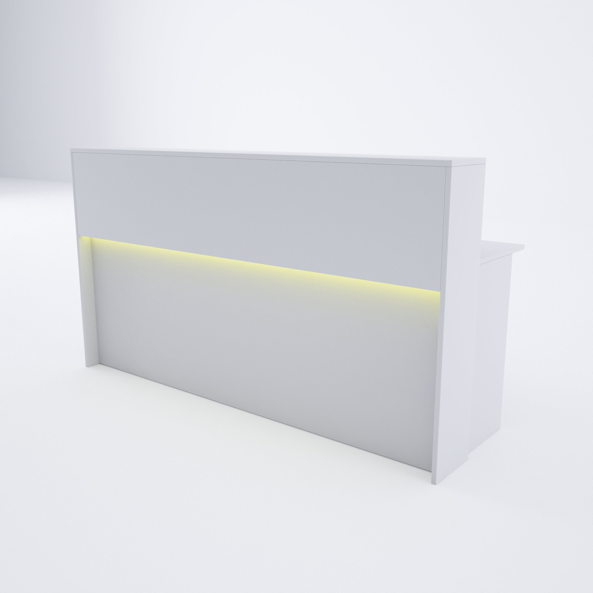 Reception Desk Model 8 White Reception Desk Custom Reception - Etsy