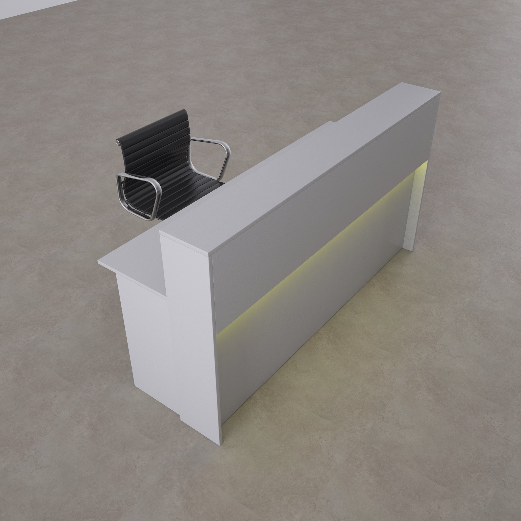 Reception Desk Model 8 White Reception Desk Custom Reception - Etsy