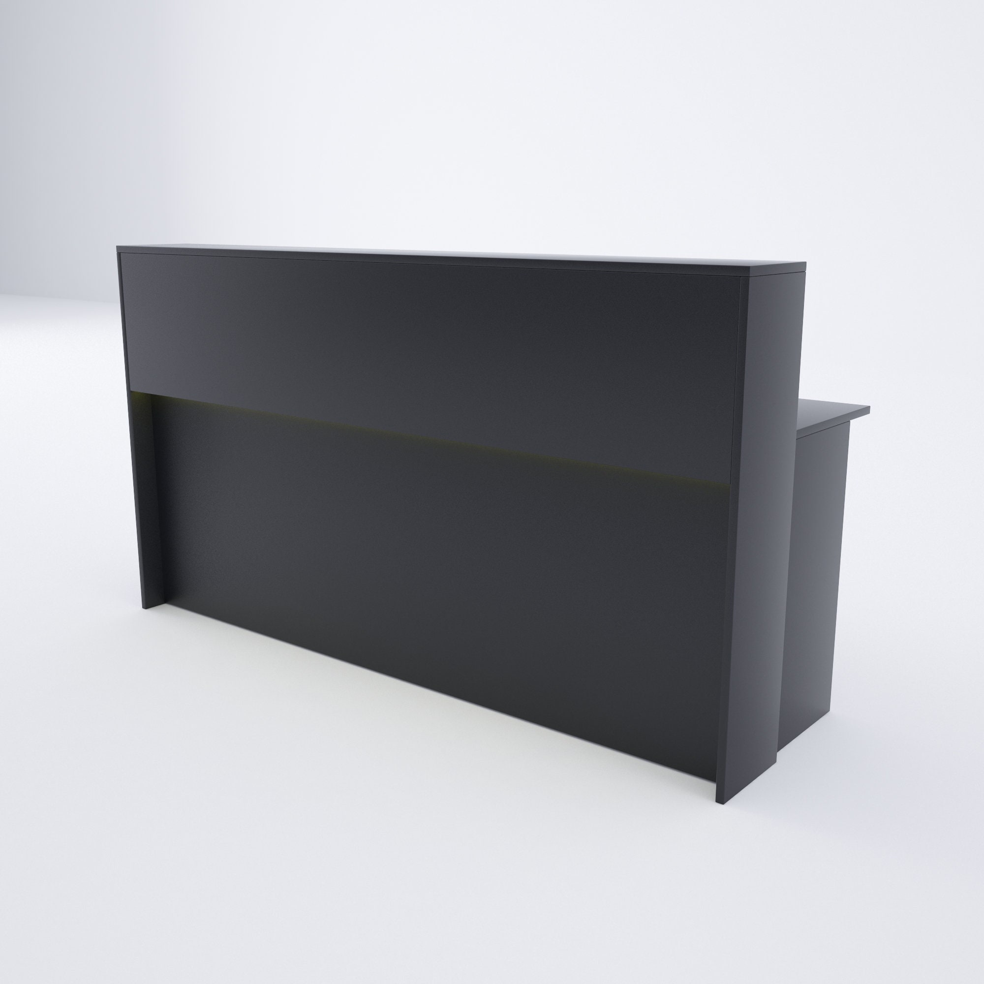 Reception Desk Model 8, Anthracite Reception Desk, Custom Reception ...