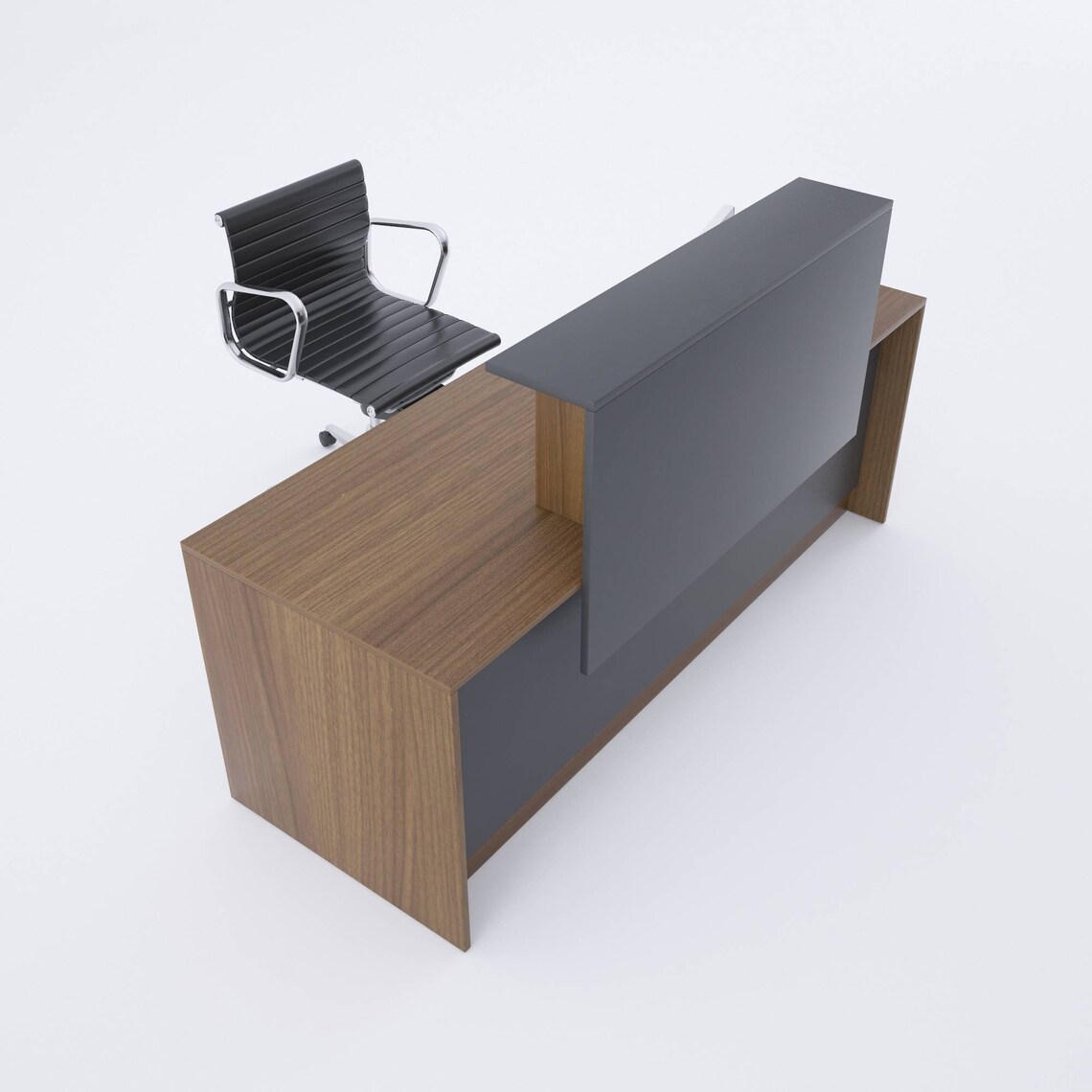 Reception Desk Model 4, Office Furniture, Custom Reception Desk, Office ...