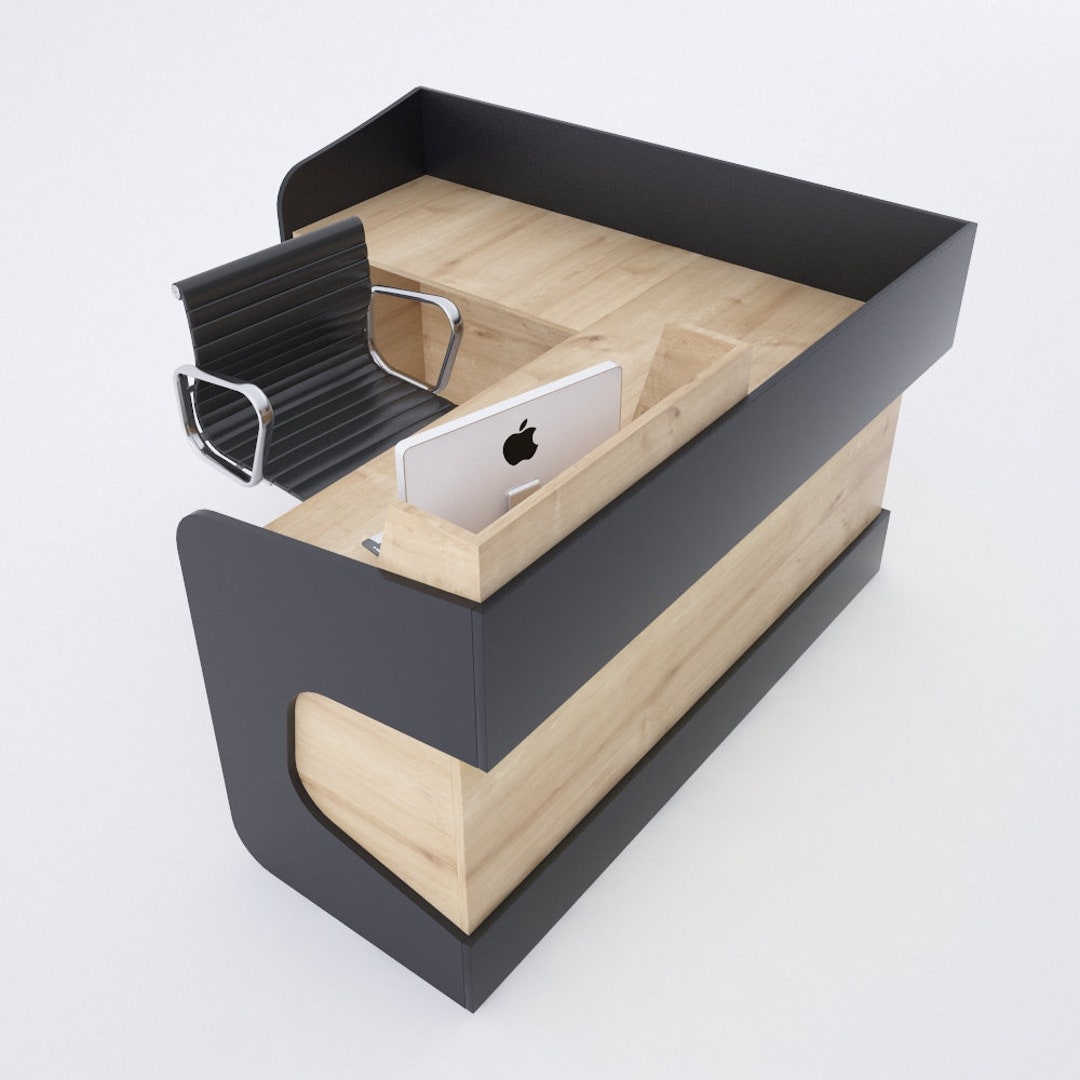 Reception Desk Model 1 Mutli Color Options, Reception Desk L Shape, L ...