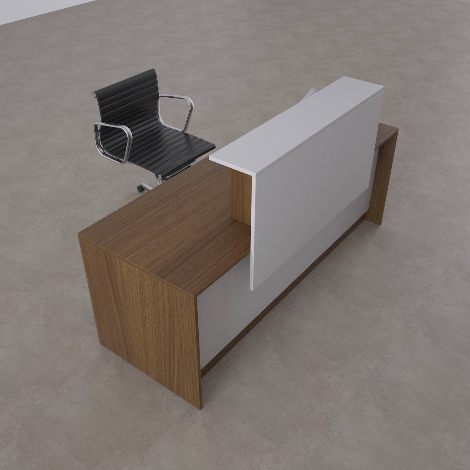 Reception Desk Model 4, Office Furniture, Custom Reception Desk, Office ...