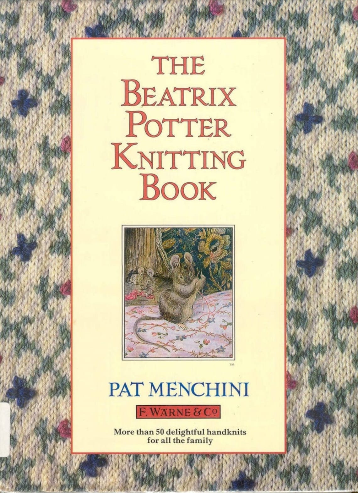 1980's Vintage Beatrix Potter Peter Rabbit 130 Page Knitting Book ...