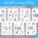 Alphabet Learning Activity | ABC Alphabet Coloring Pages | Homeschool ...