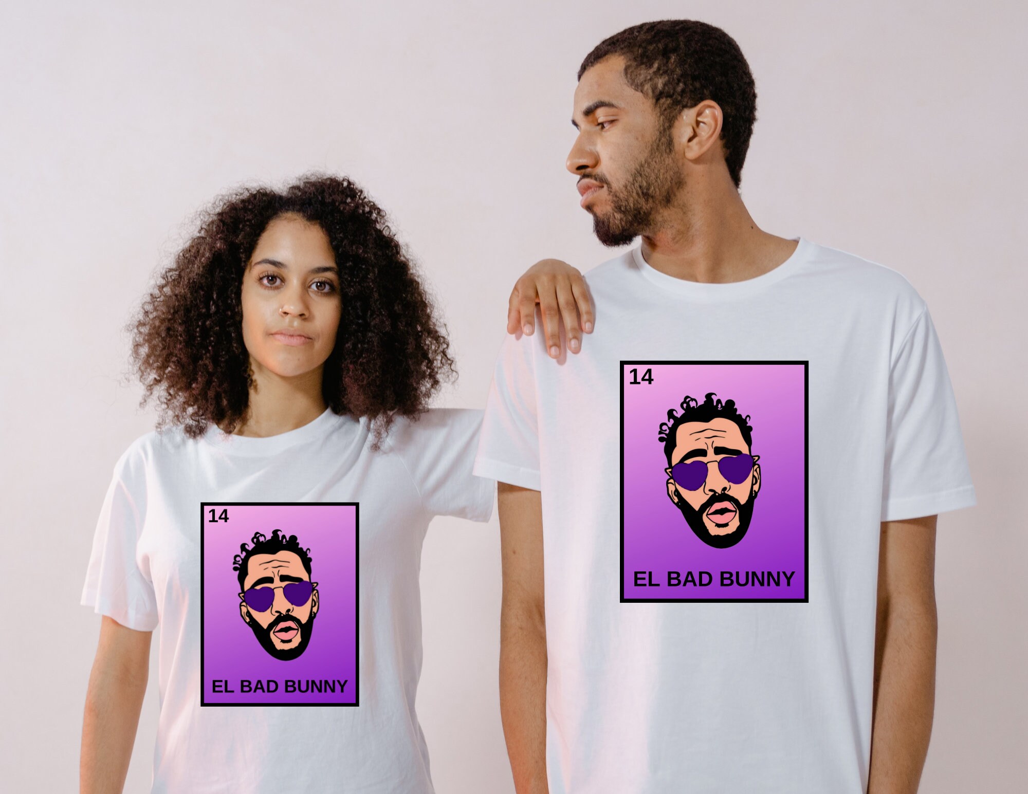 Bad Bunny Loteria Shirt | Bad Bunny Graphic Tee | Bad Bunny Merch | Bad ...
