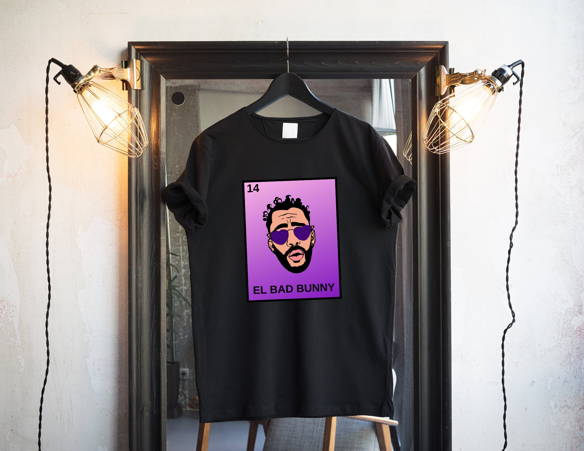 Bad Bunny Loteria Shirt Bad Bunny Graphic Tee Bad Bunny Merch Bad Bunny ...