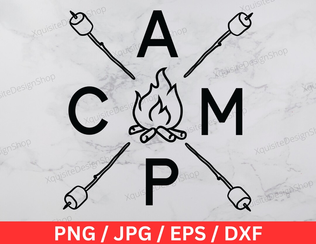 Camp Arrow Design | Camping Essential | Camping Item | Instant Download ...