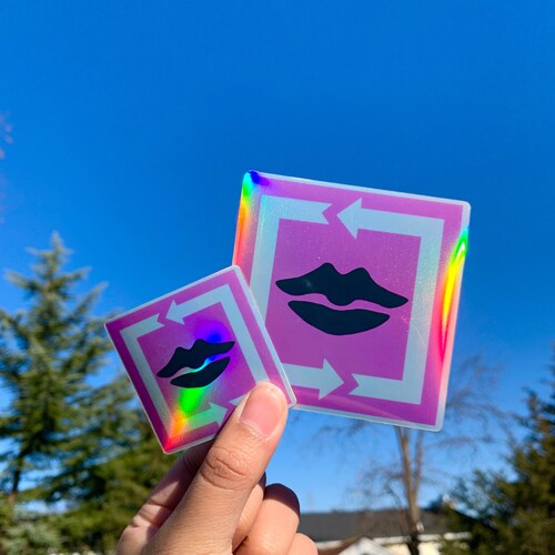 Ermes Costello kiss Vinyl Stickers - Etsy