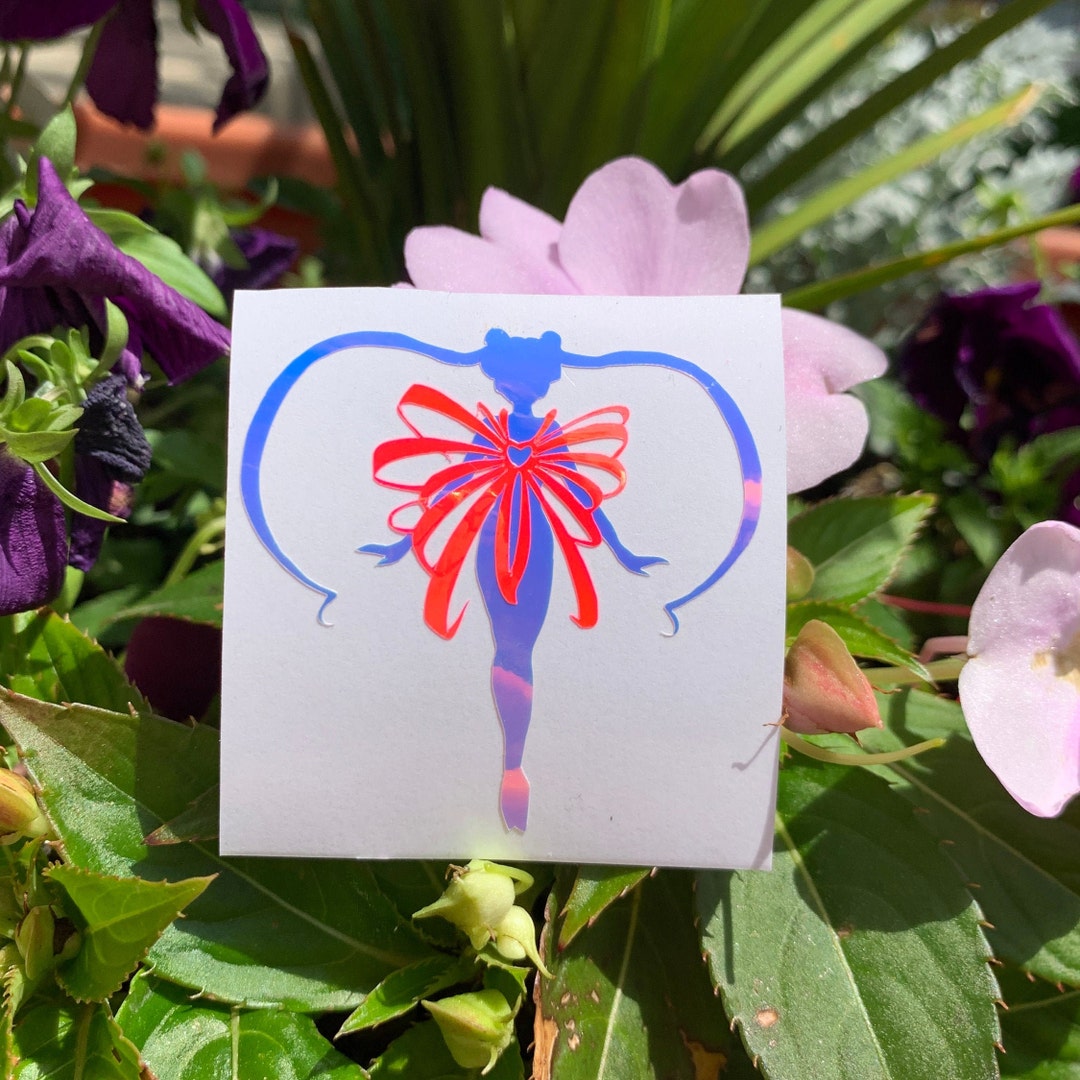 Anime New Magical Girl Transformation Decal Sticker- Holographic ...