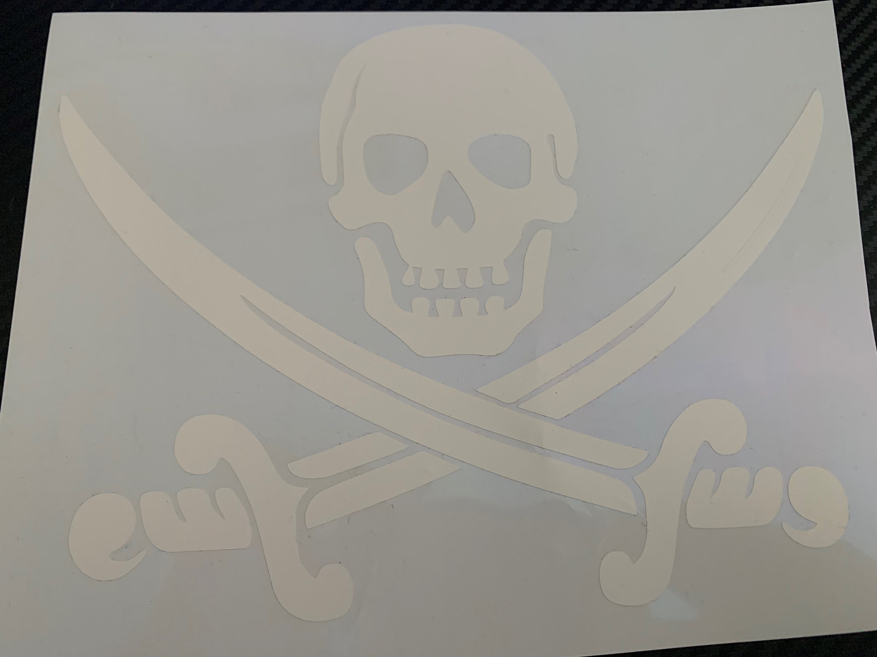 Jolly Roger decal | Etsy