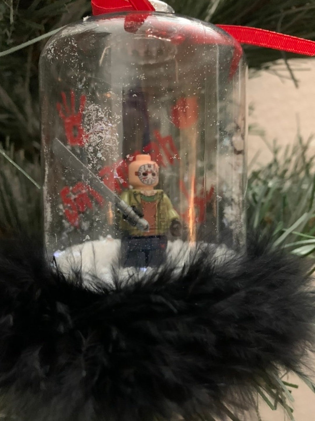 Jason Friday the 13th Mini Figure Ornament - Etsy