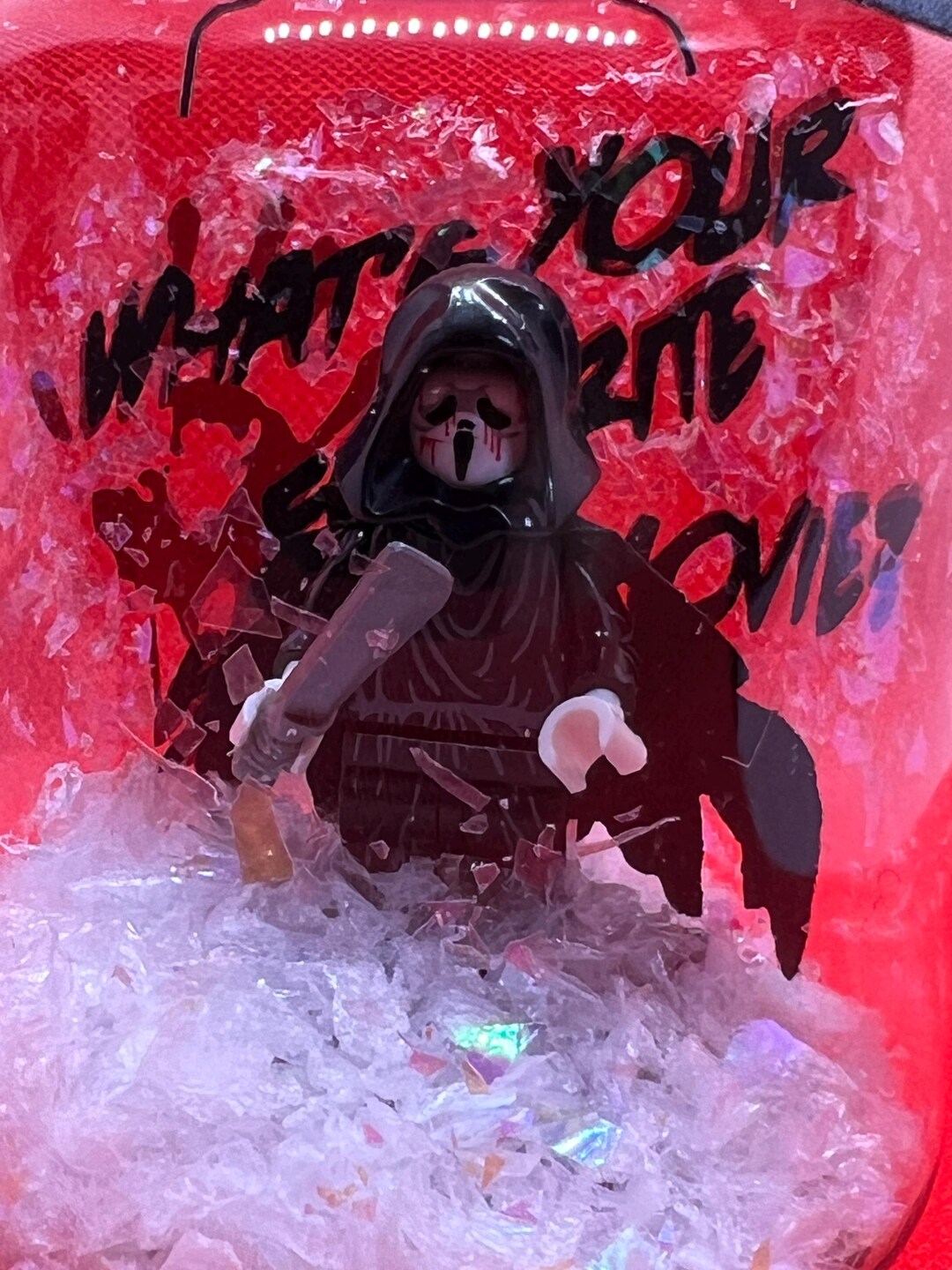 Ghostface Inspired Building Block - Etsy