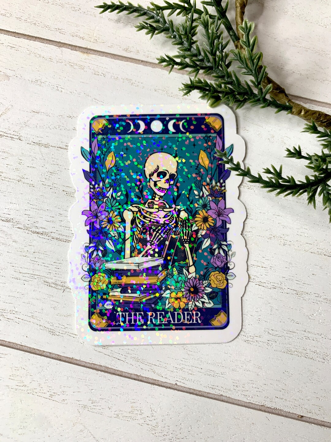Sticker Tarot Card Sticker Tarot Sticker Reading Sticker Book Lover ...