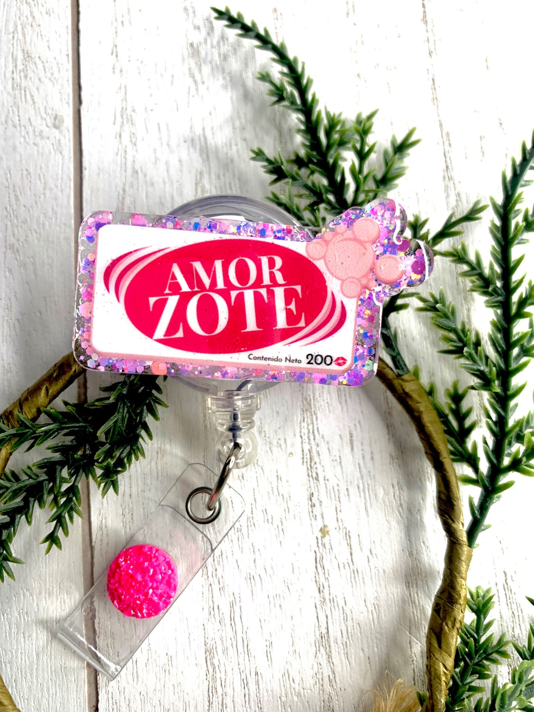 Valentine Badge Reel Valentines Day Badge Badge Reel Nurse Badge Reel ...