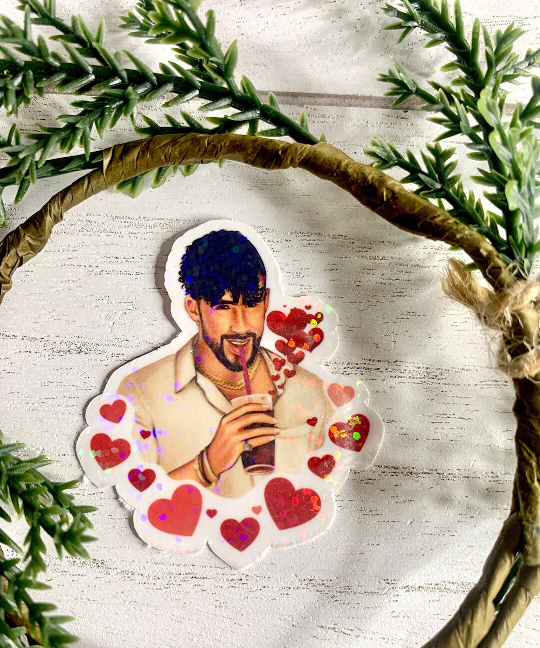 Sticker Holographic Stickers Bad Bunny Sticker El Conejo Malo Sticker ...