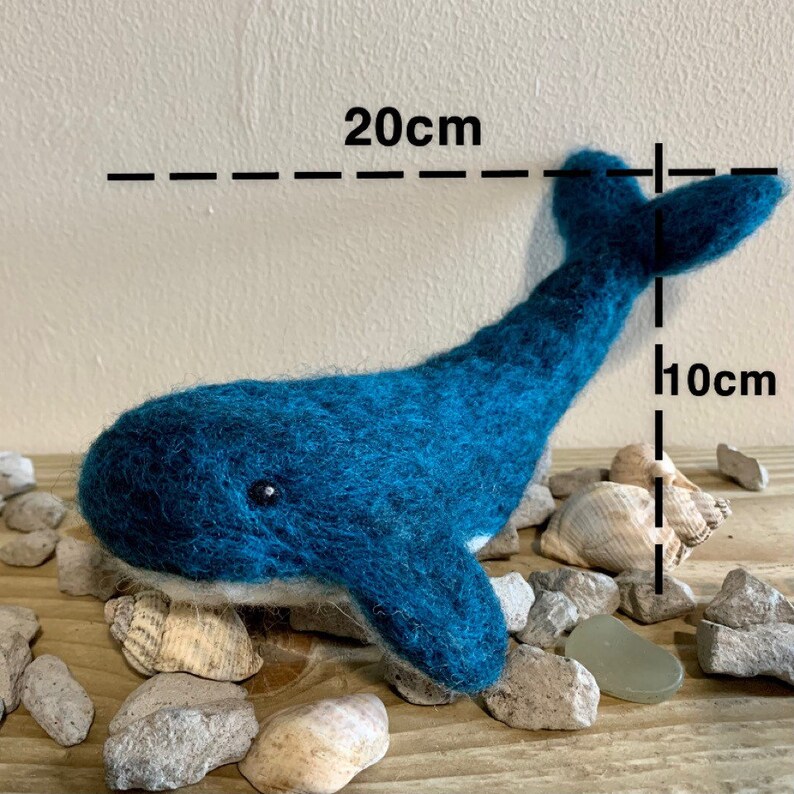 Needle Felted Sea Creatures- Octopus, Humpback Whale and Starfish. - Etsy