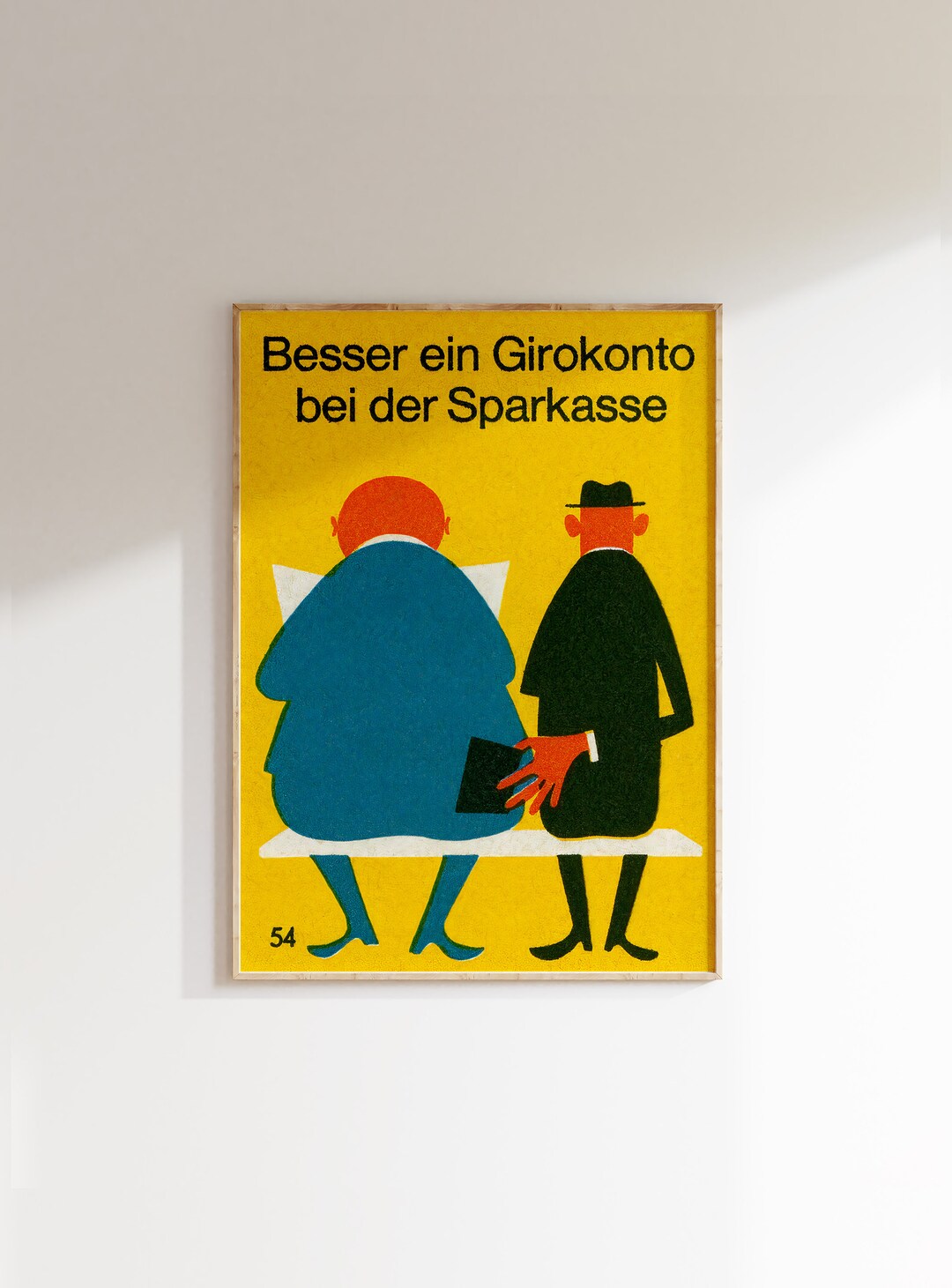 Vintage German Advertising Poster 1920's Rare Collectible - Etsy