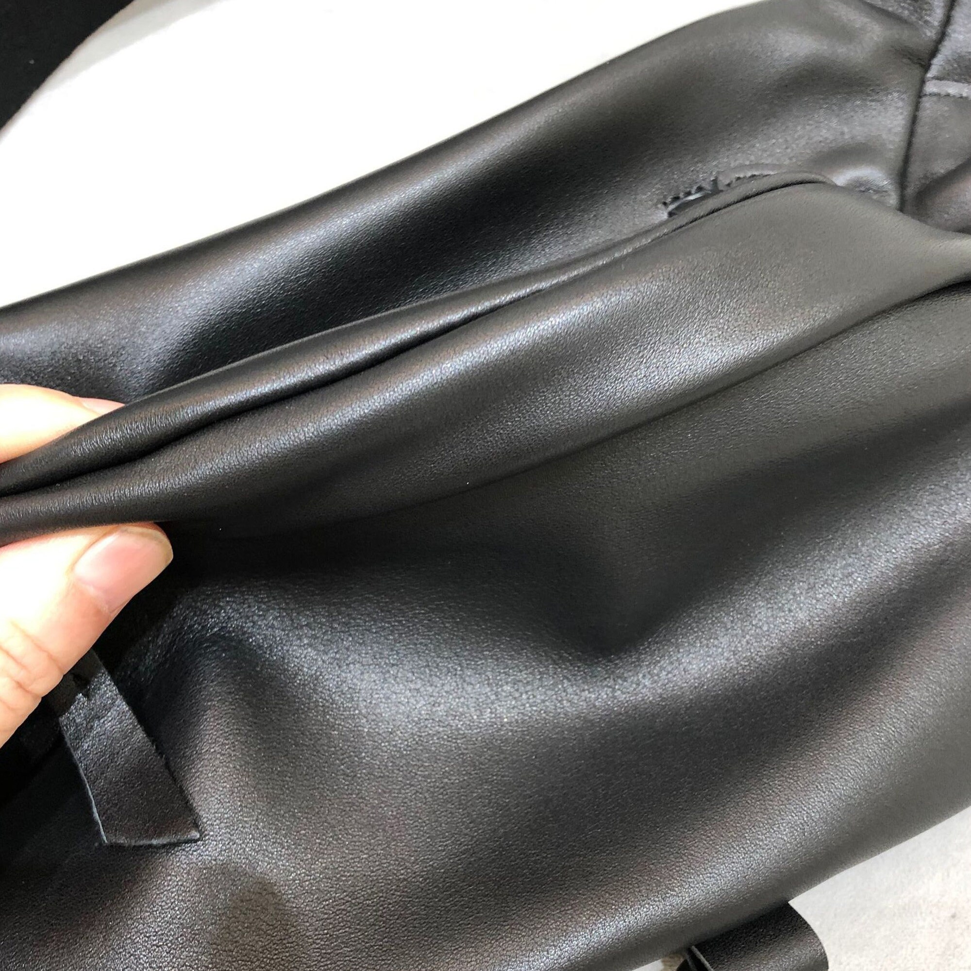 Black Sling Bag Leather Women Handmade Crossbody Sling - Etsy