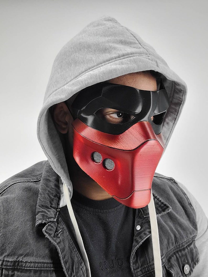 Red Hood Outlaw Mask - Etsy