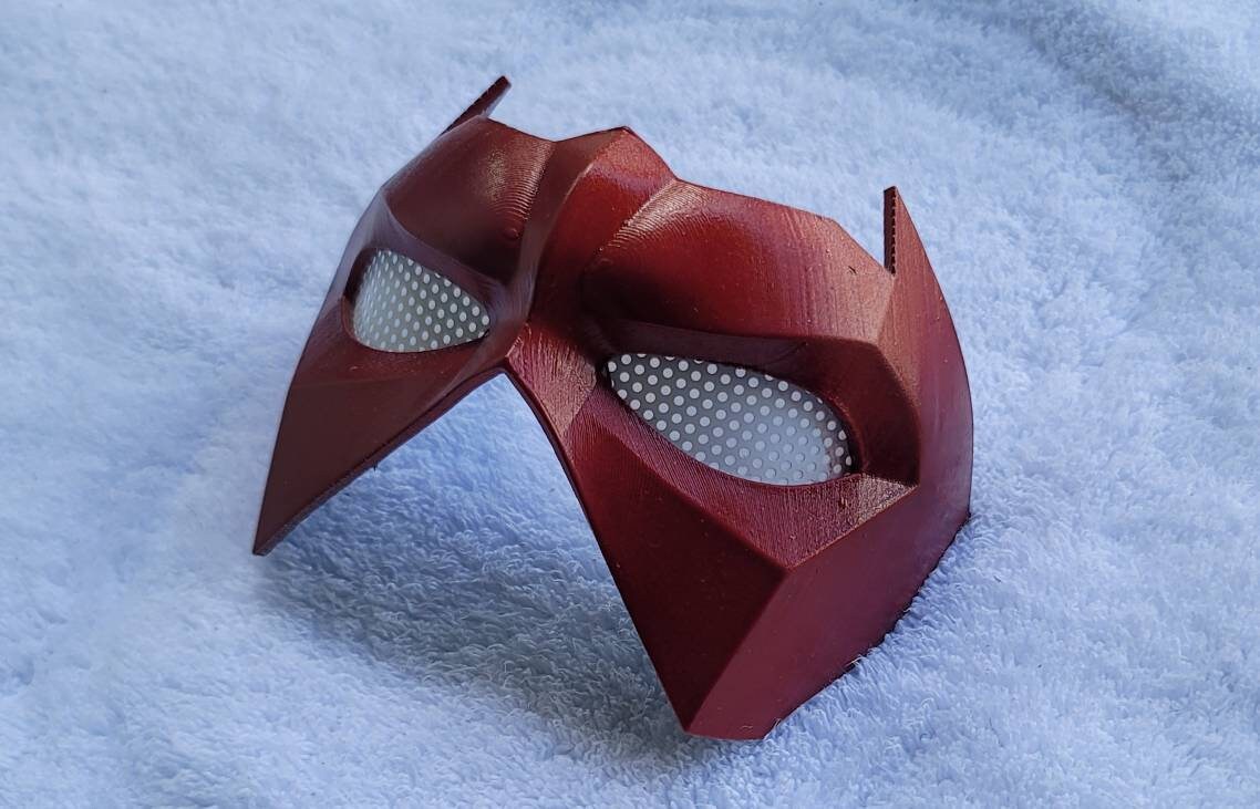 Jason todd Robin eye mask Red Hood | Etsy