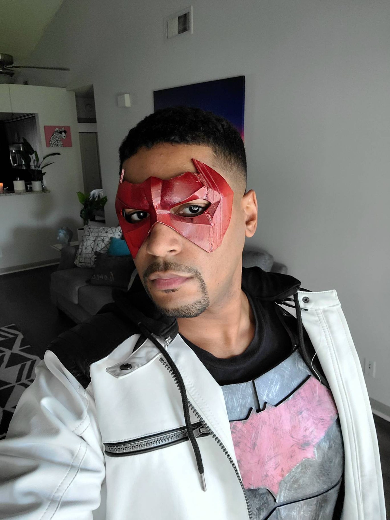 Jason todd Robin eye mask Red Hood | Etsy