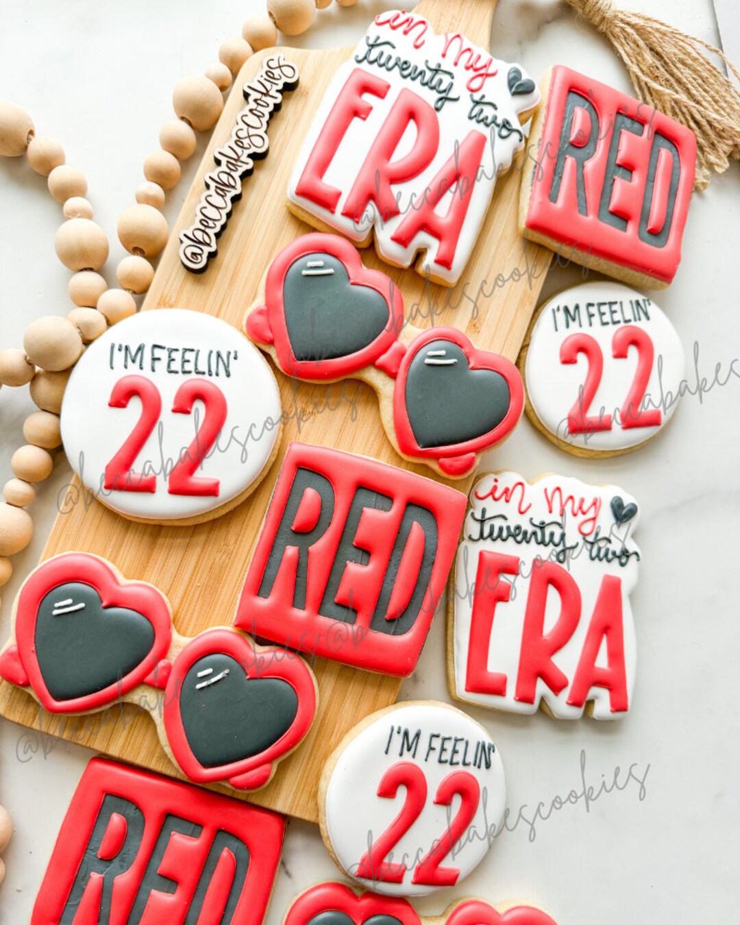 2 Dozen 24 Cookies) Customizable I'm Feeling 22 Birthday Cookies ...