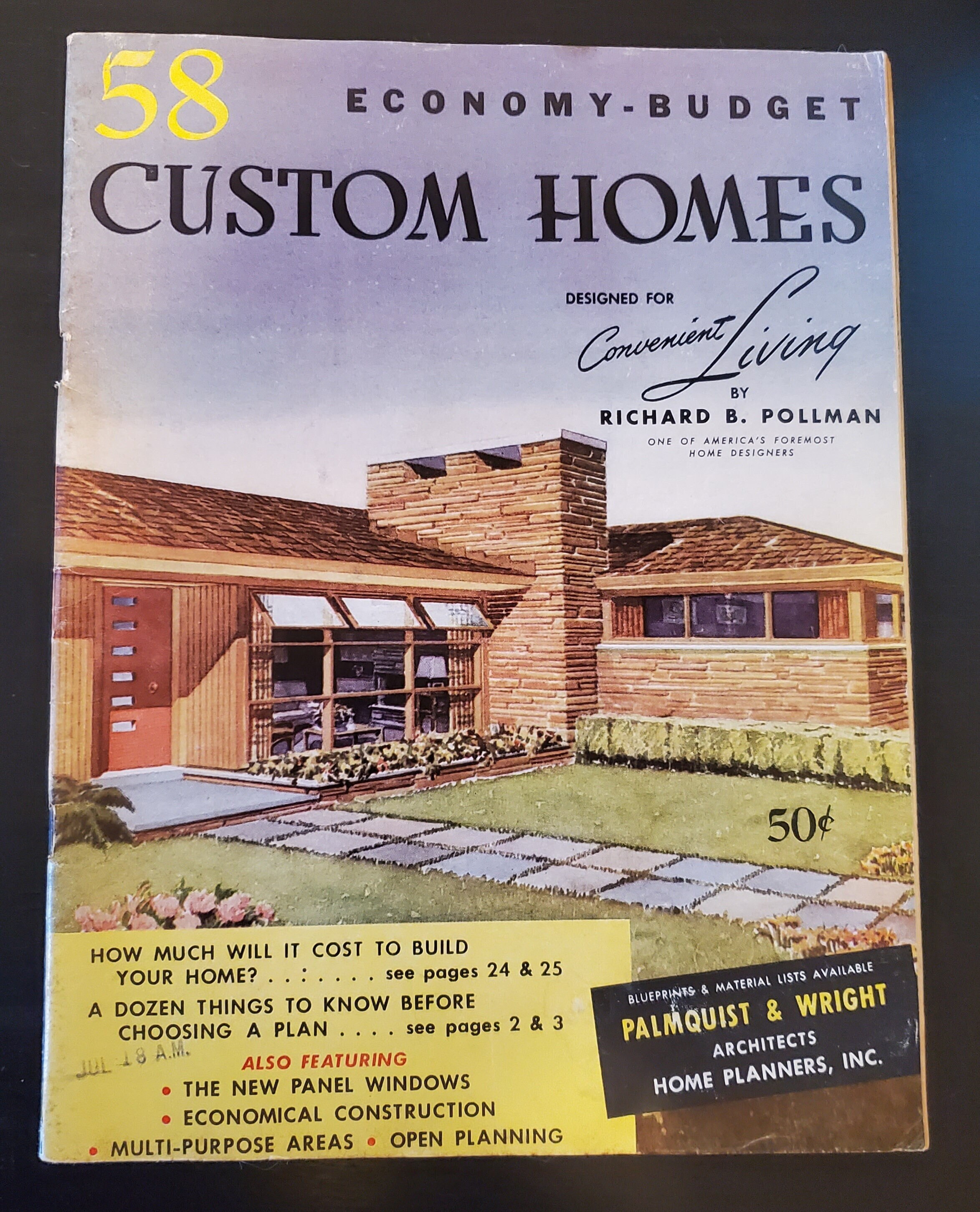 Richard Pollman-vintage 58 Economy-budget Custom Homes-1952 - Etsy