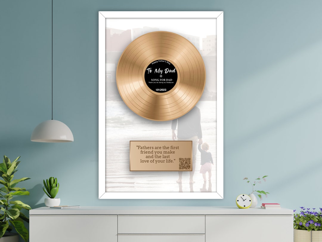 Personalized Music Plaque, Custom Plaque, Music Award, Frame Award ...