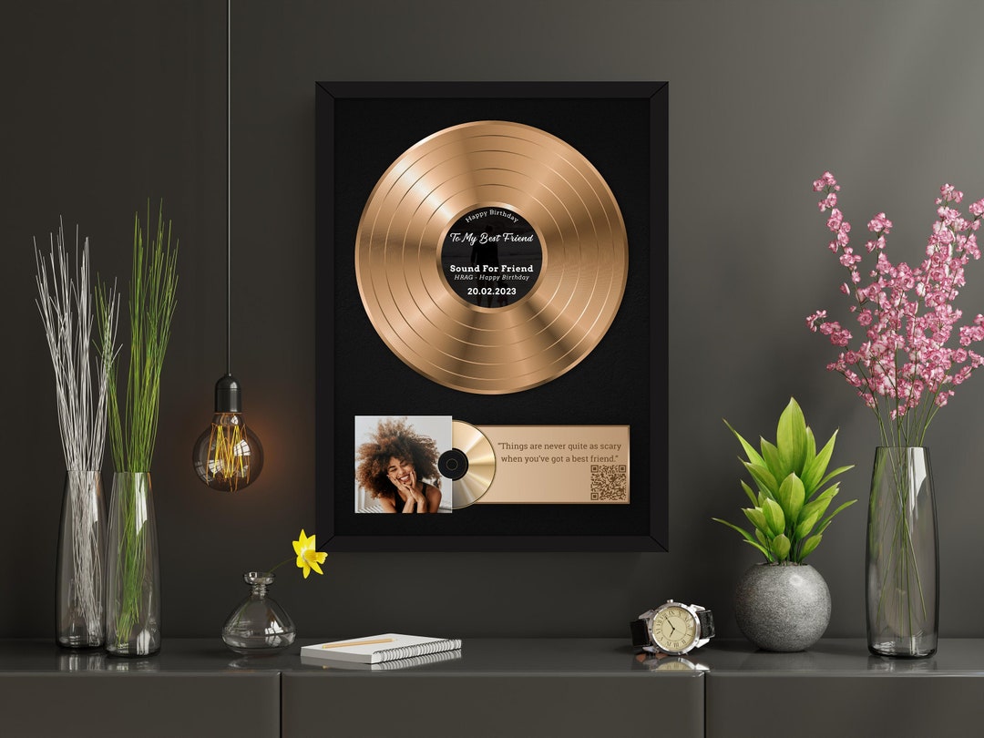 Personalized Plaque, Record Plaque, Custom Vinyl Record, Vinyl Record ...