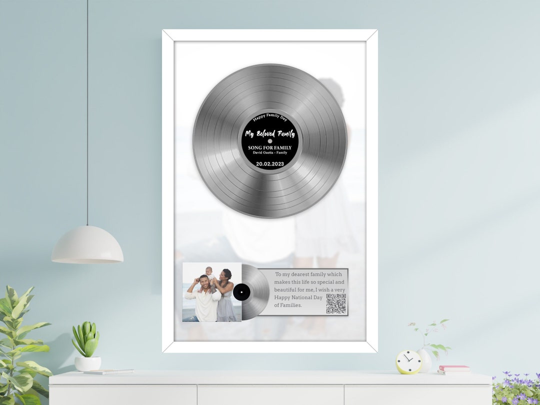 Personalized Music Plaque, Custom Plaque, Music Award, Frame Award ...