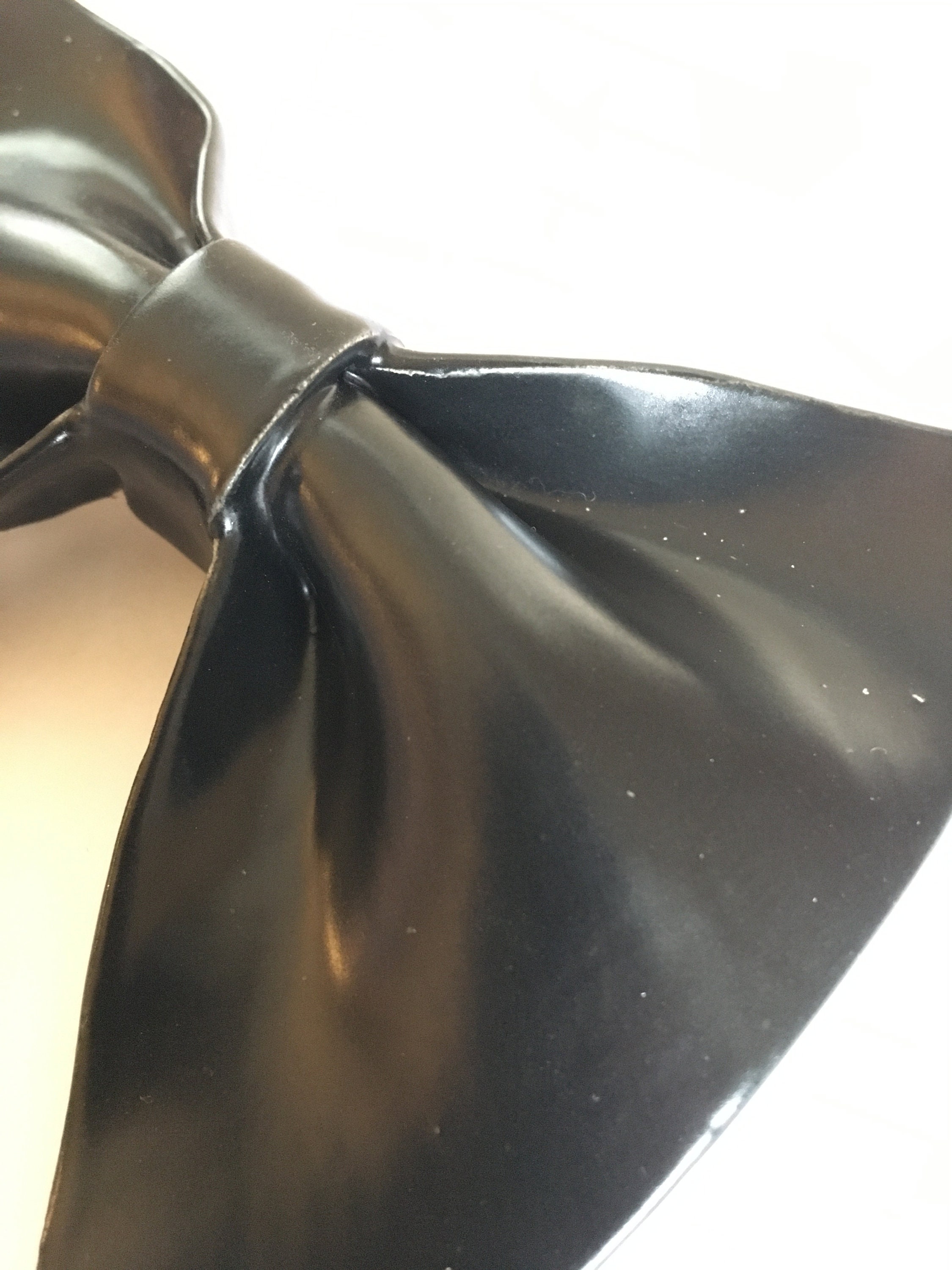 Ceramic Bow Tie Satin Black - Etsy