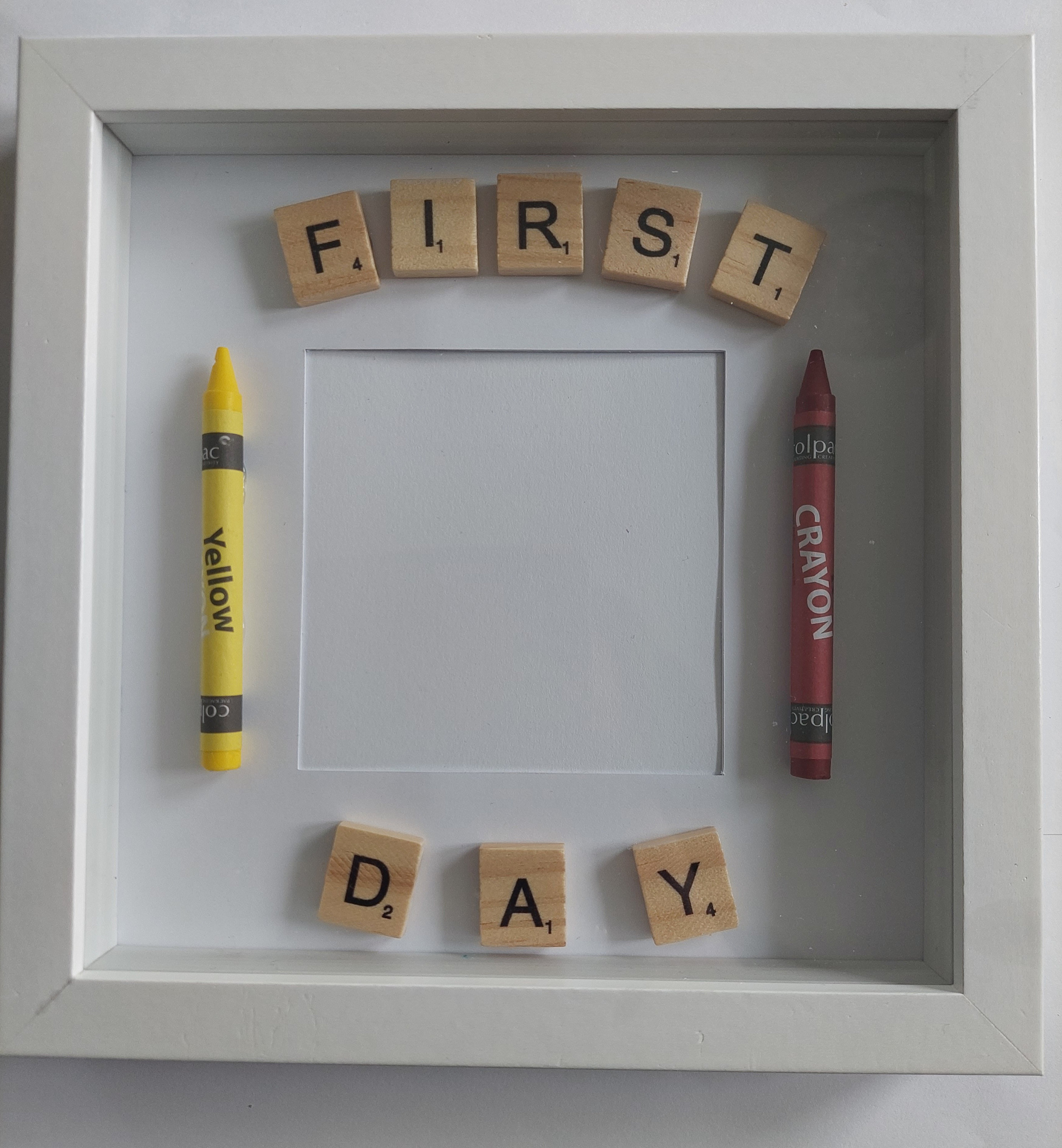 First Day Frame, School Picture Frame - Etsy