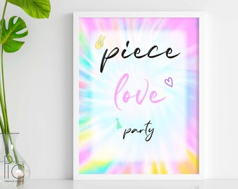 Tie Dye Station Sign - Etsy