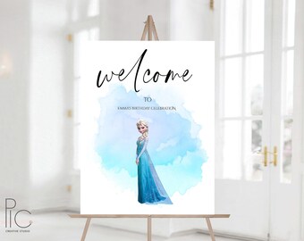 Frozen Welcome Sign | Etsy