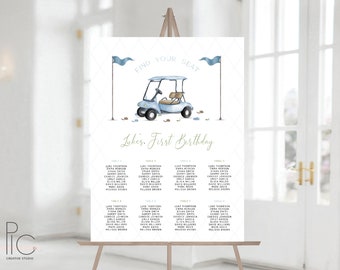 Golf Seating Chart - Etsy