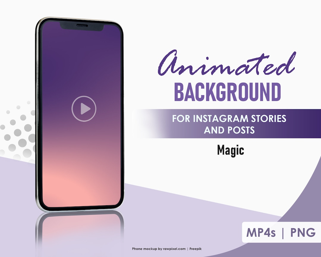 Animated Background for Social Media, Gradient Background, Instagram ...