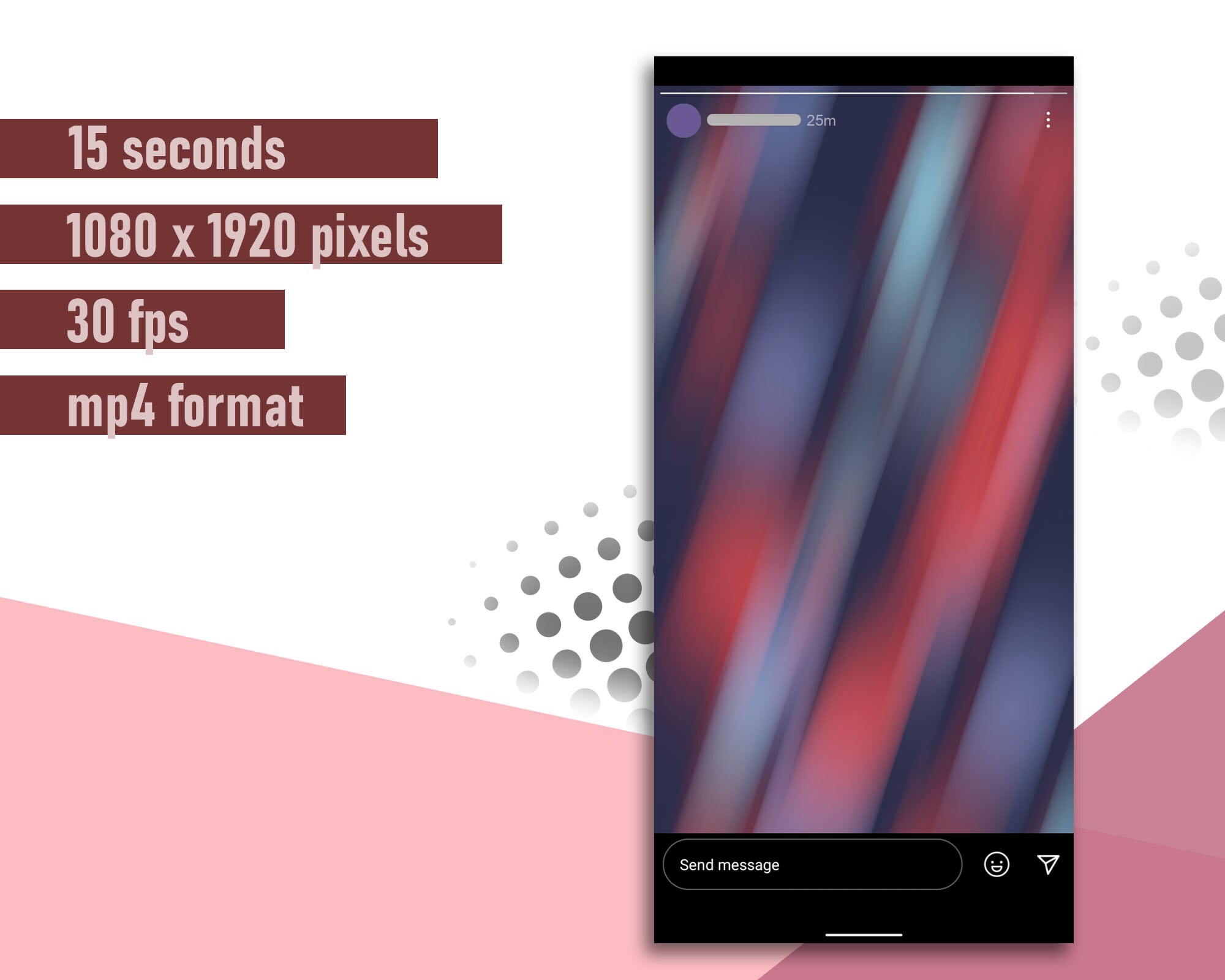 Animated Background, Instagram Story and Post, Phone Background ...