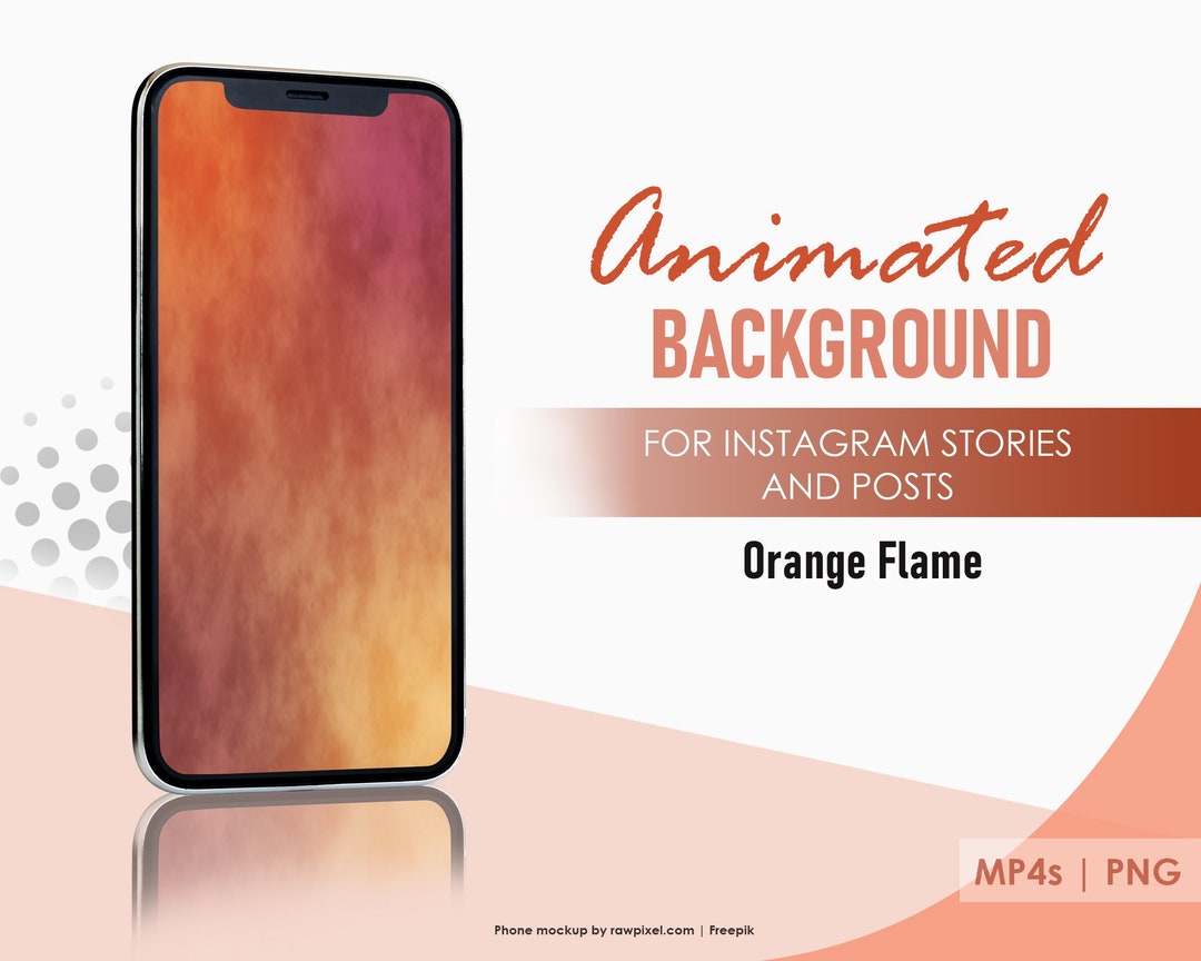 Animated Background, Instagram Story and Post, Phone Background ...